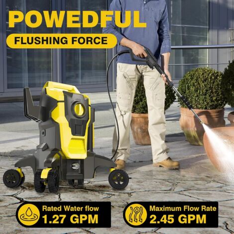 Professional high-pressure cleaner, 200 bar, 2000 W, facade cleaner ...