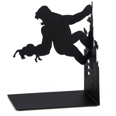 Bookends - Balvi - Kong - Metal - Black - Elegant design