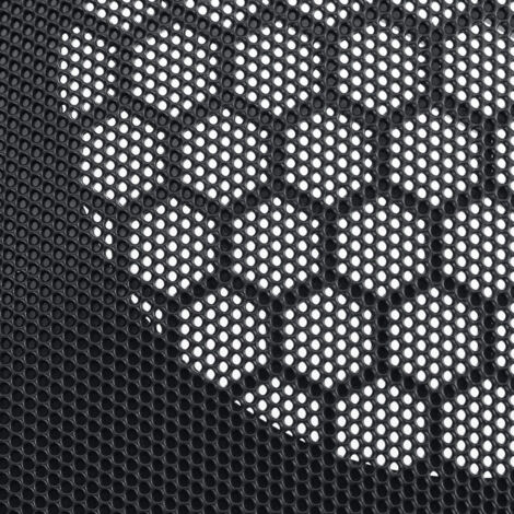 pour Mercedes Classe C CLC CL203 Cache haut-parleur noir (gauche)