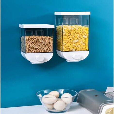 Distributeur mural de céréales pour aliments secs, pour céréales, noix ...