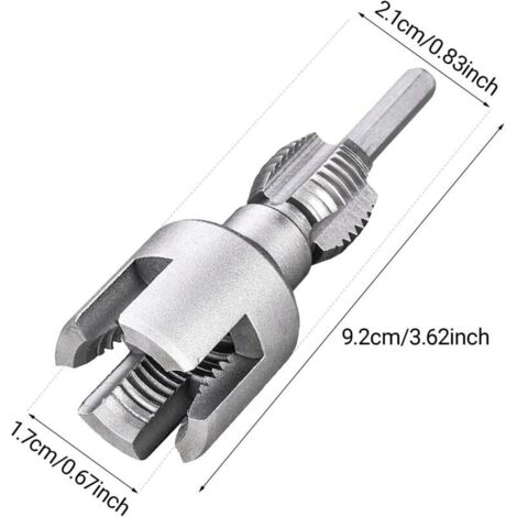 Outil de Filetage de Tuyaux Interne et Externe Intégré, Outil de Coupe ...