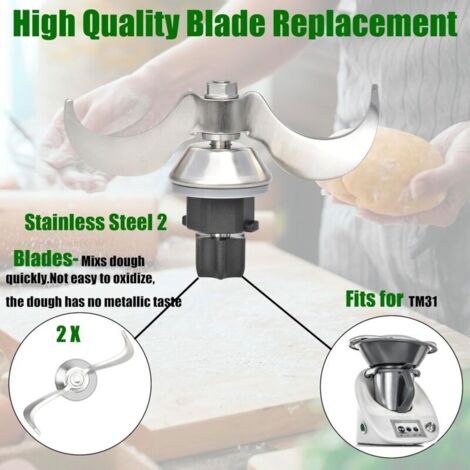Dough Knife for Thermomix Bimby TM31, Dough Mixer Blades for Thermomix ...