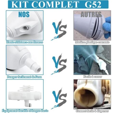 Vanne de recul Adaptable G52 Haute Qualité pour Polaris 280 180 380 480 ...