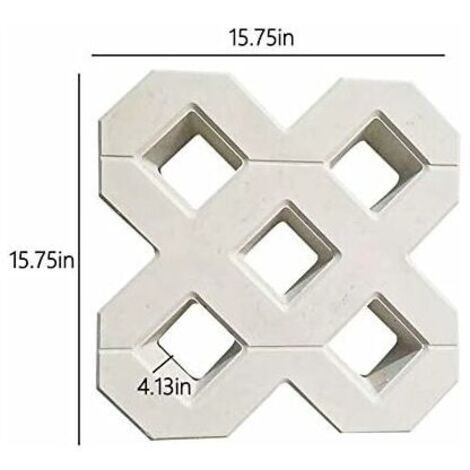 Moule A Pavé,Moule Pour Dalles En Beton Bricolage Square Garden Chemin ...