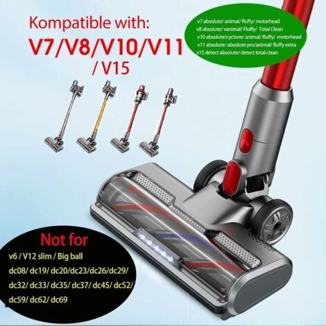 Suitable for Dyson vacuum cleaner electric floor brush suction head ...