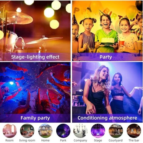 Spot LED Encastrable RGB Couleur Luminosité Réglable 700 Lumens avec ...