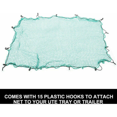 Filet de remorque 1.5 x 2.2 m Filet de Suspension avec tendeur en ...