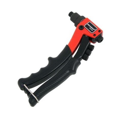 RIVET GUN GARAGE LONG ARM HAND SQUEEZE POP BLIND BIG RIVETER NEW HEAVY ...