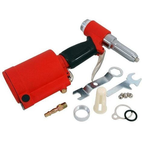 Air Rivet Gun Hydraulic Riveter Steel Aluminium 2.4mm 3.2mm 4.0mm 4.8mm ...