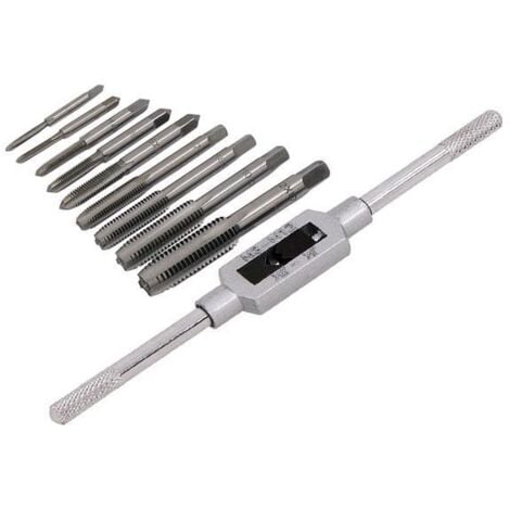 TAP SET 10PC METRIC WRENCH CUTTER RE THREADING SET M2.5-M12 CT1467