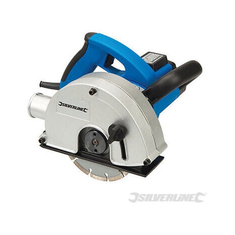 Silverline Wall Chaser 1700W 150mm Electric Saw Slotter Free 2 Discs ...