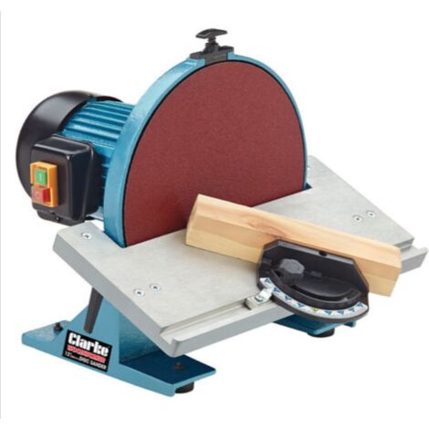 Clarke Bench Disc Sander 305mm 900w Table Sanding Machine CDS300B