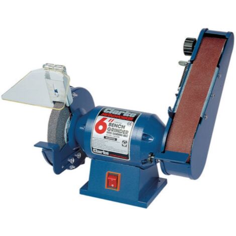 CLARKE BENCH GRINDER BELT SANDER 240W TABLE SANDING GRINDING MACHINE CBG6SB