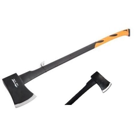 4lb 2000g Axe Fiberglass Handle 36"" Wood Log Chopper Cutter CT1300