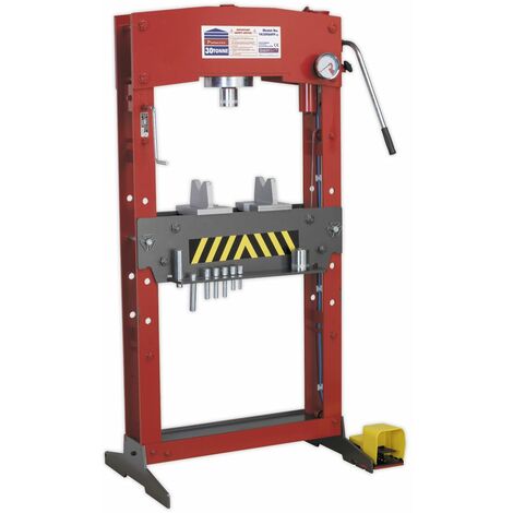 Sealey Hydraulic Press 30 Tonne Floor Type YK30F
