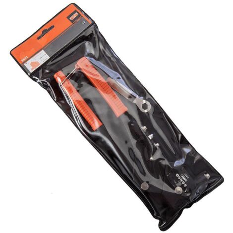 BAHCO RIVET GUN SWIVEL HEAD 360 HAND POP BLIND BIG RIVETER 2.4 3.2 4. 4 ...