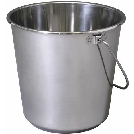 Sealey Mop Bucket 12L - Stainless Steel BM8L