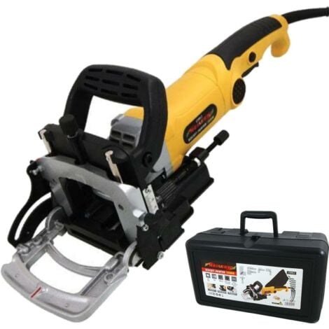 900W BISCUIT JOINTER JOINER WOOD WORK SAW CUTTER IN CASE 100MM 230V CT0957
