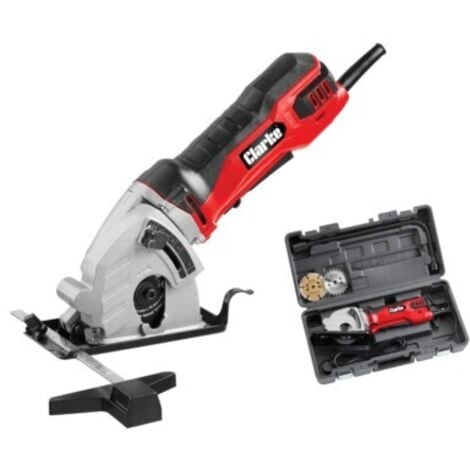 Clarke Mini Plunge Circular Saw 85mm Cutting Saw Electric CPS85 550w ...