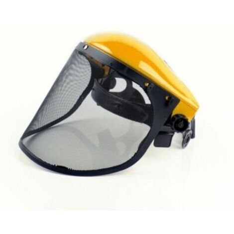 MESH FACE SHIELD EYE PROTECTION MASK GUARD SAFETY WORK WEAR HIGH VIS ...