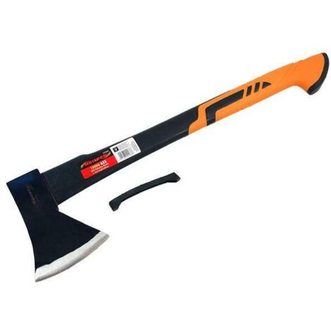 Splitting Axe 1000g 1kg Wood Fibreglass Handle Hammer Log Splitter ...