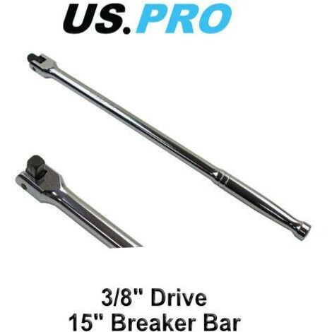 KNUCKLE BREAKER BAR 15"" 1/2"" DRIVE FLEXI HEAD RATCHET 380MM CT0743