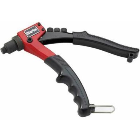 CLARKE RIVET GUN CHT876 HAND RIVETER 4 NOZZLES POP 2.4, 3.2, 4.0 & 4 ...