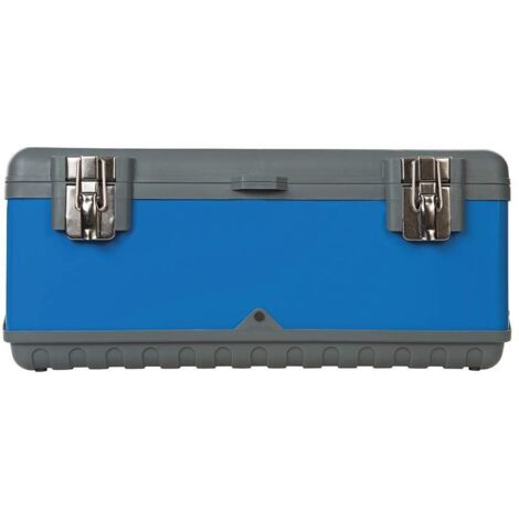 SILVERLINE TOOL BOX 23"" STEEL BODY CHEST BAG STORAGE & REMOVABLE TRAY 533427