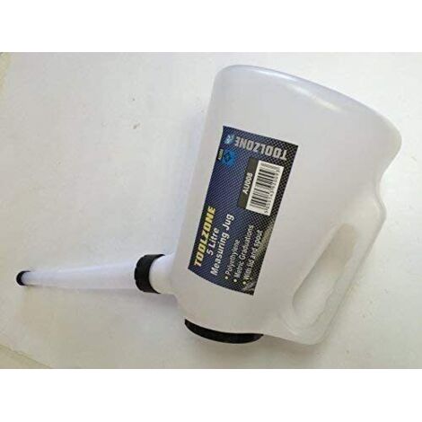 5L Graduated Pourer 5 Litre Fuel Jerry Can Container Measuring Jug AU008