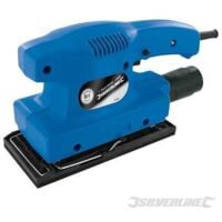 SILVERLINE PALM SANDER 135W 1/3 ELECTRIC DETAIL ORBITAL SHEET SANDING ...