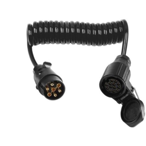 Rallonge Remorque Câble 713 Broches Male Femelle Extension câble 2m 12V ...