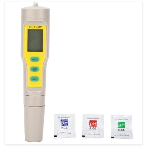 PH 03 Tester de qualité de L'Eau, PH Numérique PHETER 0,00 14,00 PH ...