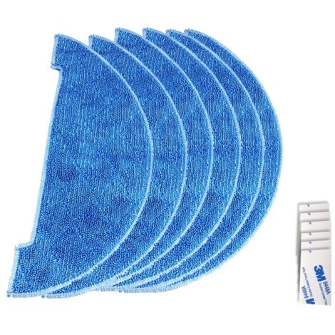 Lot de 6 Chiffons de Nettoyage XI272 I262 pour ILIFE V8 / V8S / X750