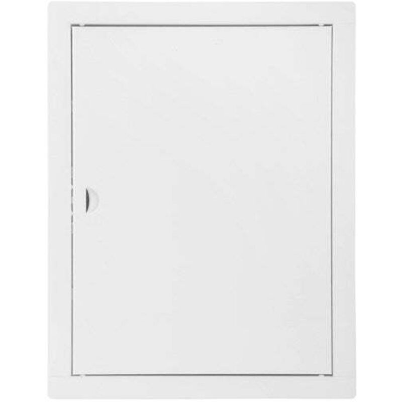 MetalVent White Metal Inspection Cover 30x40 - Conceals Vent Openings ...