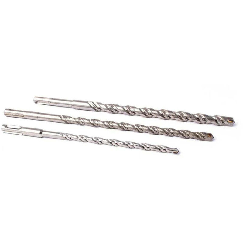 ProTech SDS Plus Concrete Drill Bits 16x1000mm - Set of 3 with Double ...