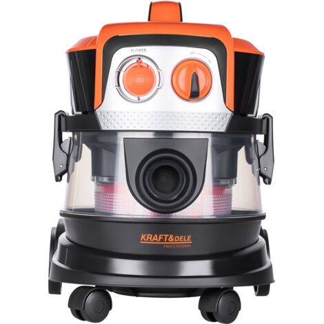 Bagless Industrial Vacuum Cleaner 2000W 9L With Wheels