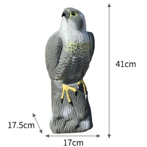 Defenders Falcon Decoy Bird Scarer Garden Bird Dissuasion réaliste pour ...