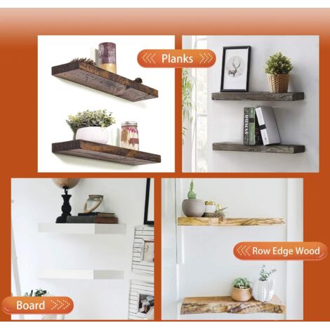 Support pour Etagère Flottante Invisible Support en Métal pour Tablette ...