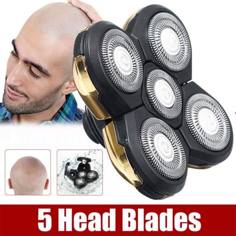 5 Shaver Heads Shaver Replacement for Electric Shaver Easy to install ...