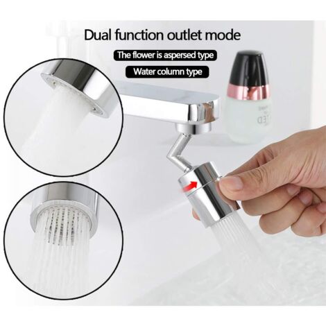 Universal Anti-Splash Faucet Filter, 720° Rotating Spray Head Made of ...