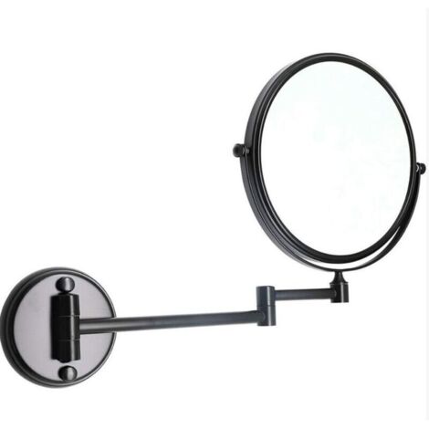 Miroir télescopique de salle de bain miroir de courtoisie pliant miroir ...