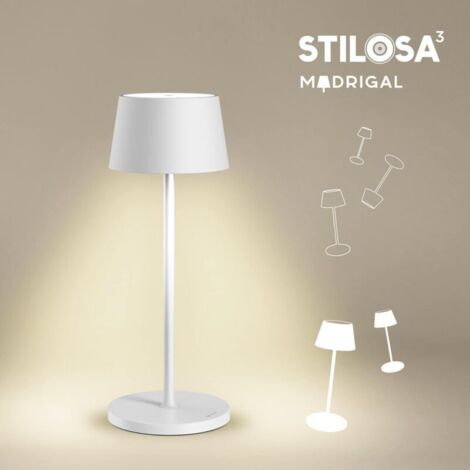 Lampe de table LED à batterie dimmable IP54 Intérieur & Extérieur ...