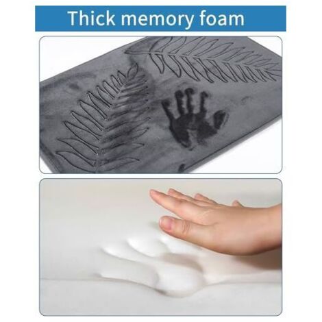 Tapis de Bain en Mousse à Mémoire de Forme Tapis de Bain ...