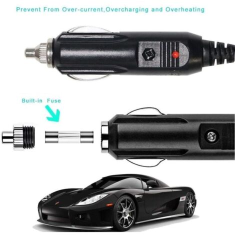 4Pcs 12V 24V Cigar Lighter Plug, Male Car Cigarette Lighter Socket ...