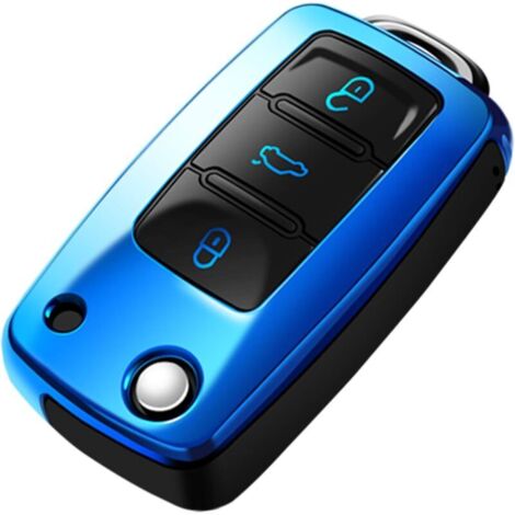 Lot de 1 étui de protection de clé pour Volkswagen pour, Skoda/Sciat ...