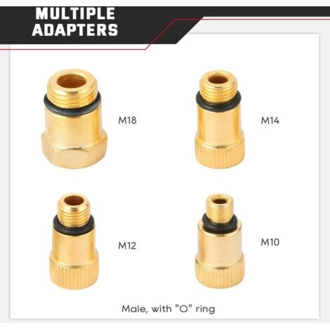 Kit de testeur de compression pour moteur à essence 9 pcs - RWKit pour ...