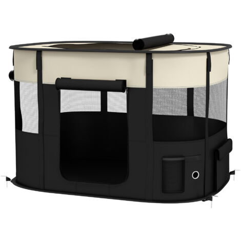 Cage pliable pour chien, chat ou petit animal, en tissu Oxford avec ...
