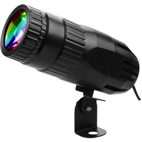 Mini projecteurs LED RGBW à faisceau étroit avec télécommande ...