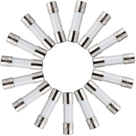 Fusibles rapides F3AL250V, 3 A / 250 V, tube en verre 5×20 mm, lot de ...