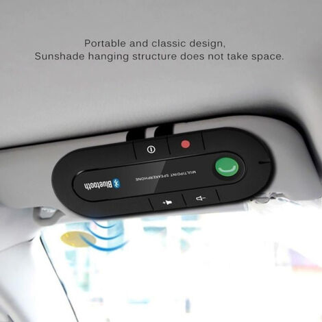 Kit Bluetooth mains libres pour voiture, adaptateur sans fil, récepteur ...